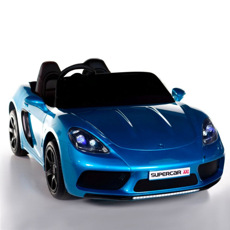 Gambol Super Fast 24V 2 Seat Porsche Style Kids Sports Car - Blue | Toyzinn